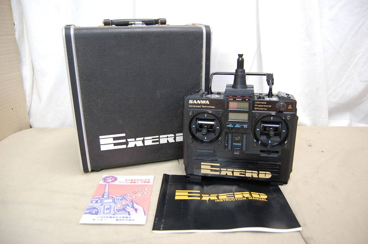 ラジコン プロポ 送受信機 SANWA EXERD RF MODULE TM115040MHz FM/ORIGINAL Jormula/サンワ 取説付き キャリーケース付き(送信機)｜売買され ...