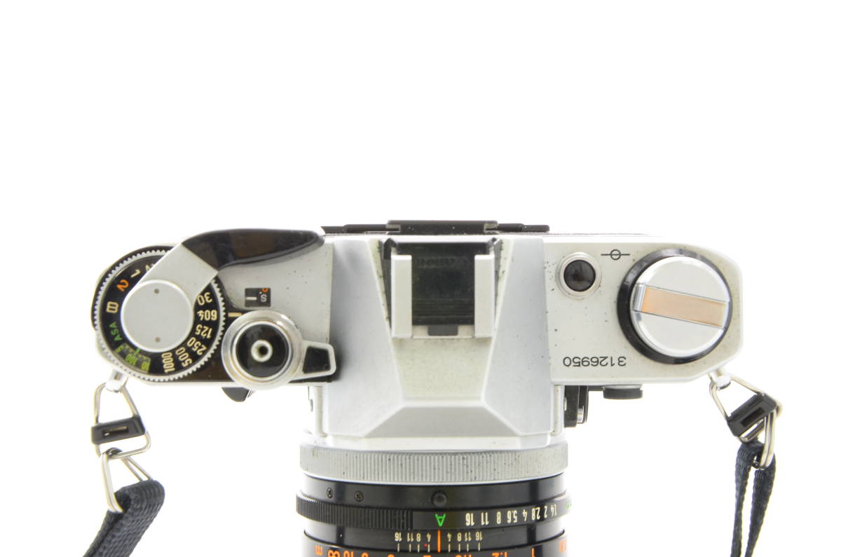 AD521 キヤノン Canon AE-1 + CANON LENS FD 50mm F1.4 S.S.C MF一眼レフカメラ 標準レンズ ...