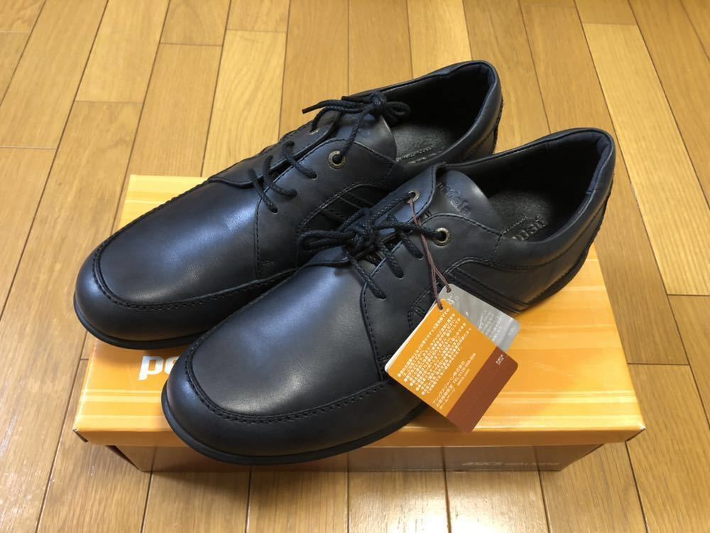 asics pedala ビジネスカジュアル ウォーキングシューズ メンズ 27cm 定価22 680円 ダークグレー 天然皮革 ペダラ ...