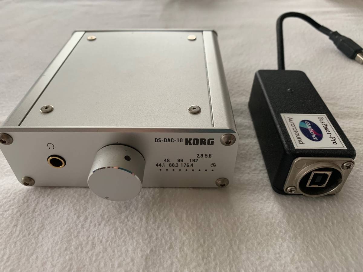 KORG DS-DAC-10 USB-DAC & Aurorasaound BusPower-Pro(オーディオ機器)｜売買されたオークション ...