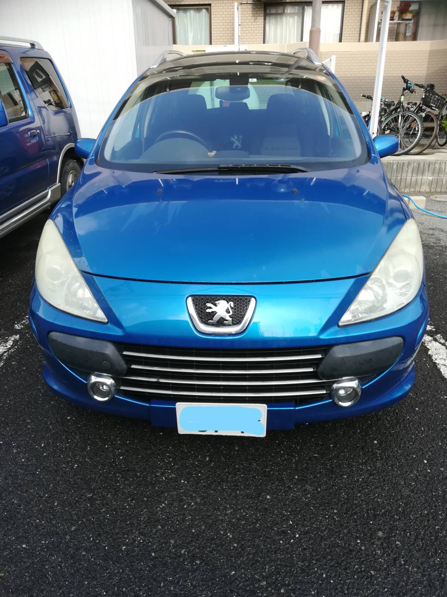 プジョー307SW 7人乗 青 2000cc 平成18年式 ガラスルーフ 実動車 車検残あり 車両交換可(掘り出し中古車)｜売買されたオークション情報、yahooの商品情報をアーカイブ公開 ...