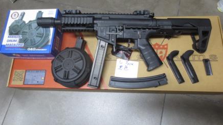 C type 黒色 kingarms制SBR shortyライロ制カスタム電動ガンG&G制ドラムマガジン付属ます ARESG&PCYMA VFCARES(電動ガン)｜売買されたオークション情報 ...