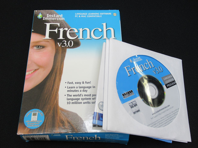 Instant Immersion French v3.0 フランス語レッスンDVD 管理Nmatu03(参考書)｜売買されたオークション情報 ...