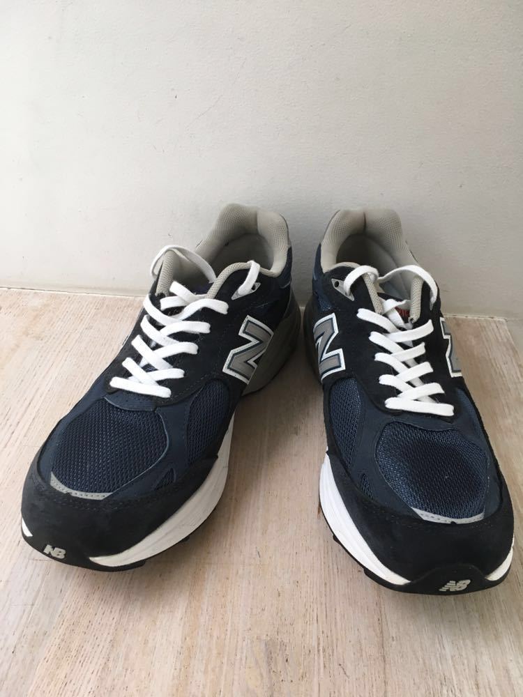 ニューバランス new balance M990 NV3 ネイビー US81/2 26.5㎝ MADE IN U.S.A スニーカー ...