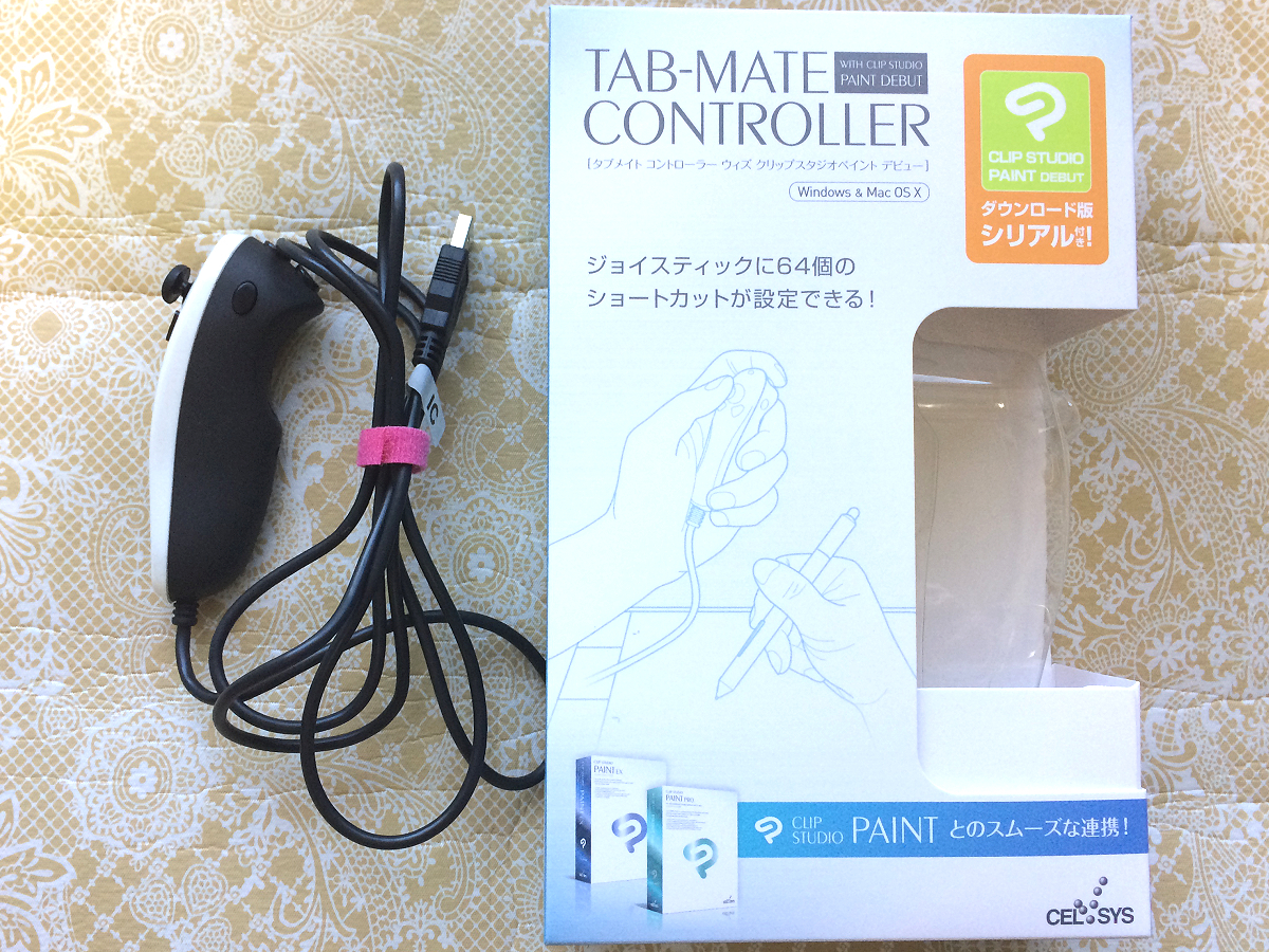 CELSYS TAB-MATE CONTROLLER クリップスタジオ タブメイト(ジョイスティック)｜売買されたオークション情報、yahooの商品情報をアーカイブ公開 - オークファン ...