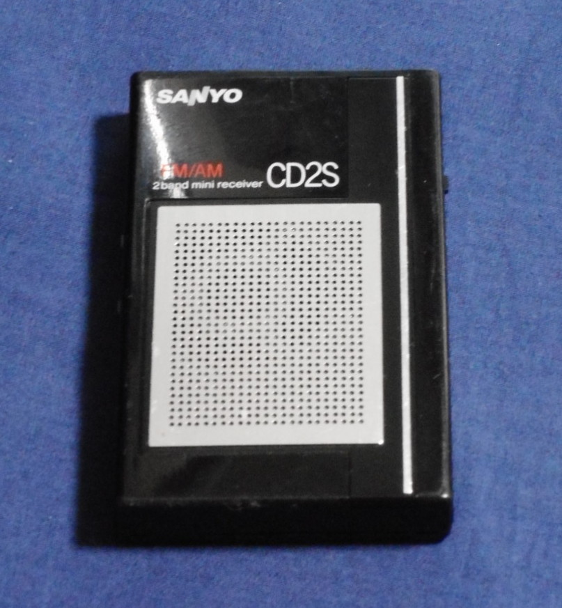 SANYO FM/AMラジオ RP-CD2S 2band mini receiver サンヨー連合 記念品 ノベルティ 三洋(アンティーク ...
