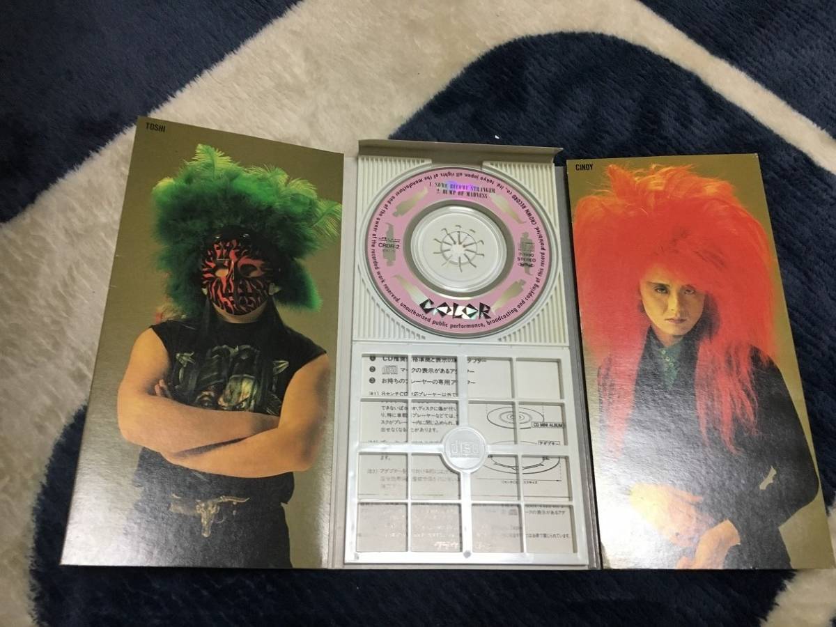 廃盤レア 8cmCDシングル ジャパメタ COLOR カラー DYNAMITE TOMMY /Some Become Stranger ...