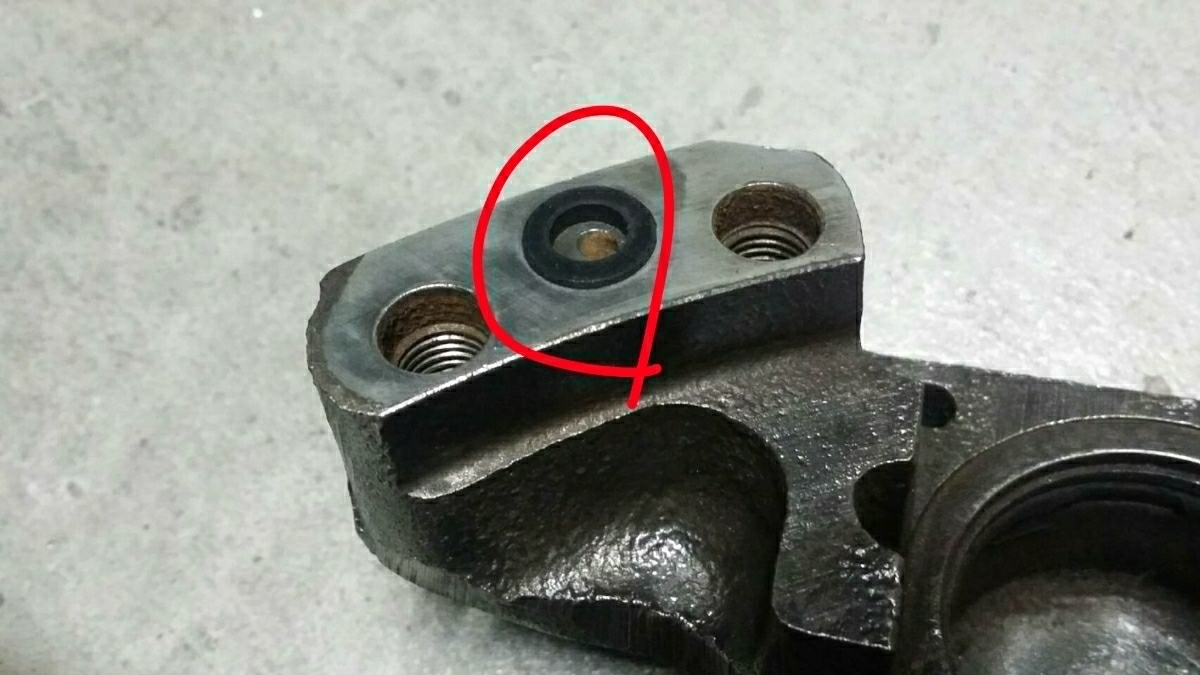 MK63 キャリパー クロスフローポート Oリング 4個セット フルードライン バイパスライン オーバーホールに ハコスカ ケンメリ 旧車 ...