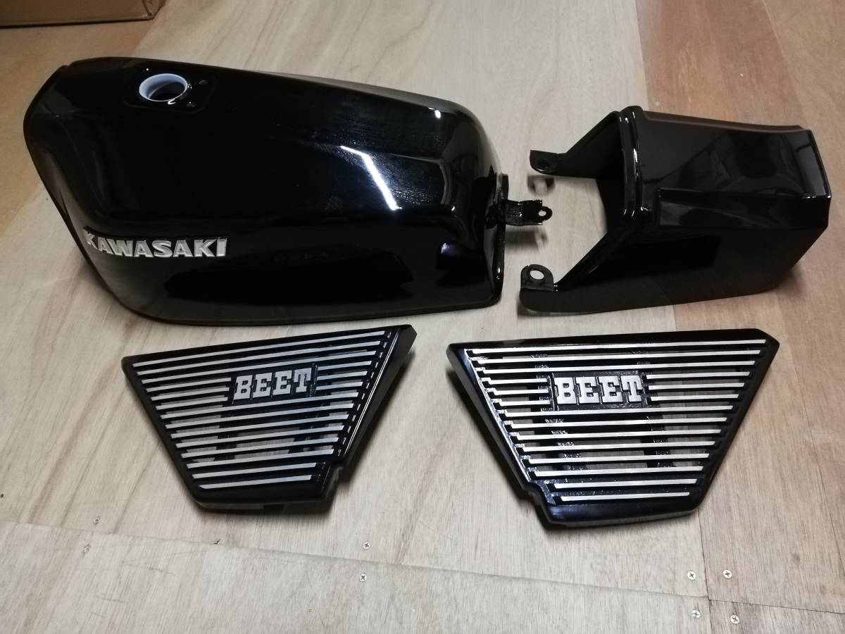 #7 Z400FX 外装 セット黒 検/キジマBEET アルフィン タンク サイドカバーKZ400EテールカウルZ550FX E1 E2 E3 E4絶版車(セット)｜売買されたオークション情報 ...