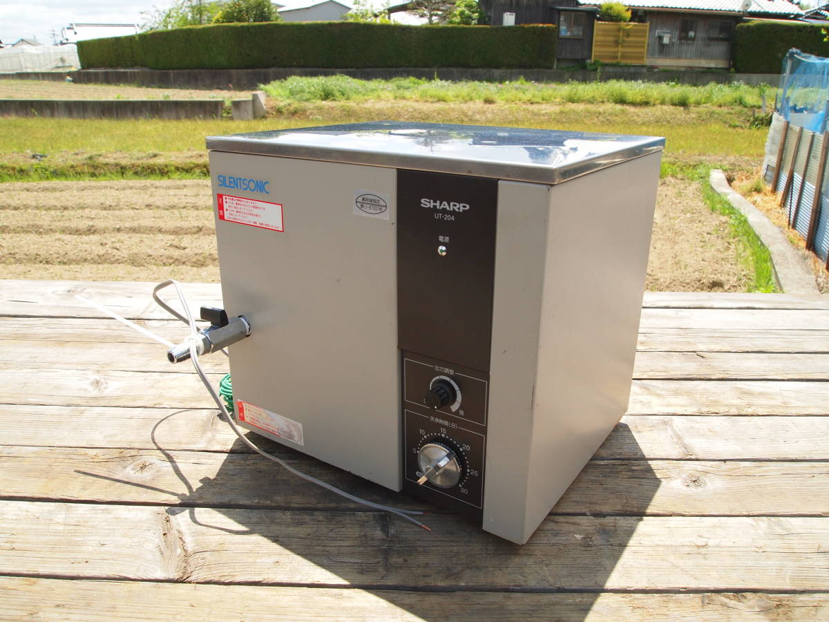 SHARP シャープ UT-204 SILENT SONIC サイレントソニック 超音波洗浄機(オーラルケア)｜売買されたオークション情報、yahooの商品情報をアーカイブ公開 ...