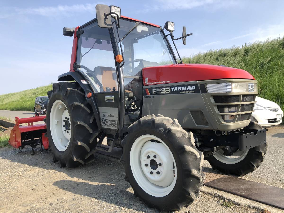 ヤンマー AF33 トラクター 33馬力 4WD エアコンキヤビン付(車体)｜売買されたオークション情報、yahooの商品情報をアーカイブ公開 - オークファン（aucfan.com）