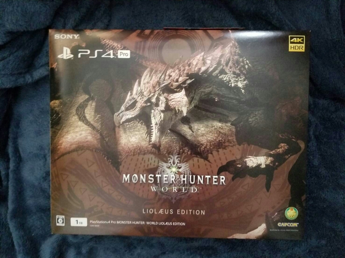 PS4PRO リオレウスエディション MonsterHunter：World モンスターハンターワールド(PS4本体)｜売買されたオークション情報、yahooの商品情報をアーカイブ公開 ...
