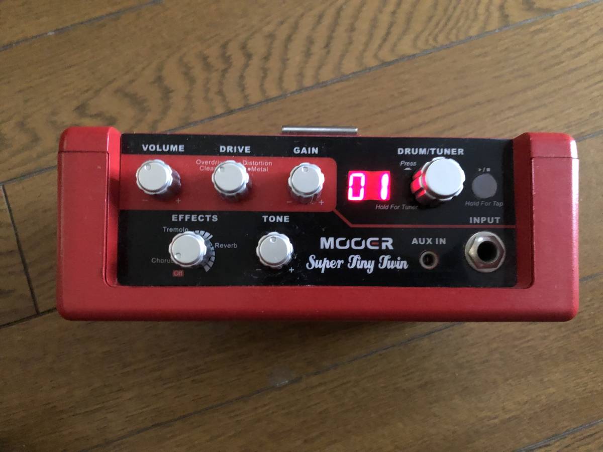 MOOER Super Tiny Twin DSPエフェクト/リズムボックス搭載コンパクトギターアンプ(コンボ)｜売買されたオークション情報 ...