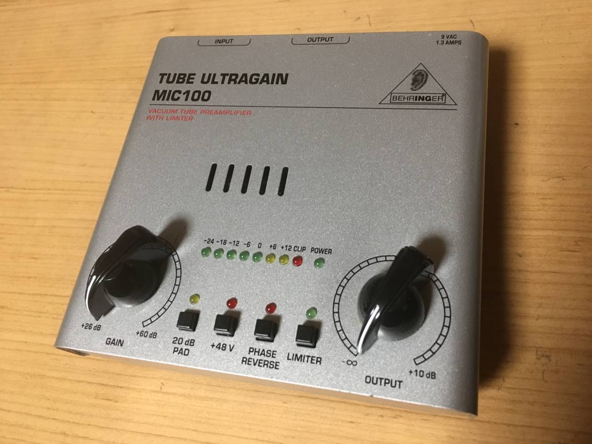 MIC100 / Behringer(マイクプリアンプ)｜売買されたオークション情報、yahooの商品情報をアーカイブ公開 - オークファン ...
