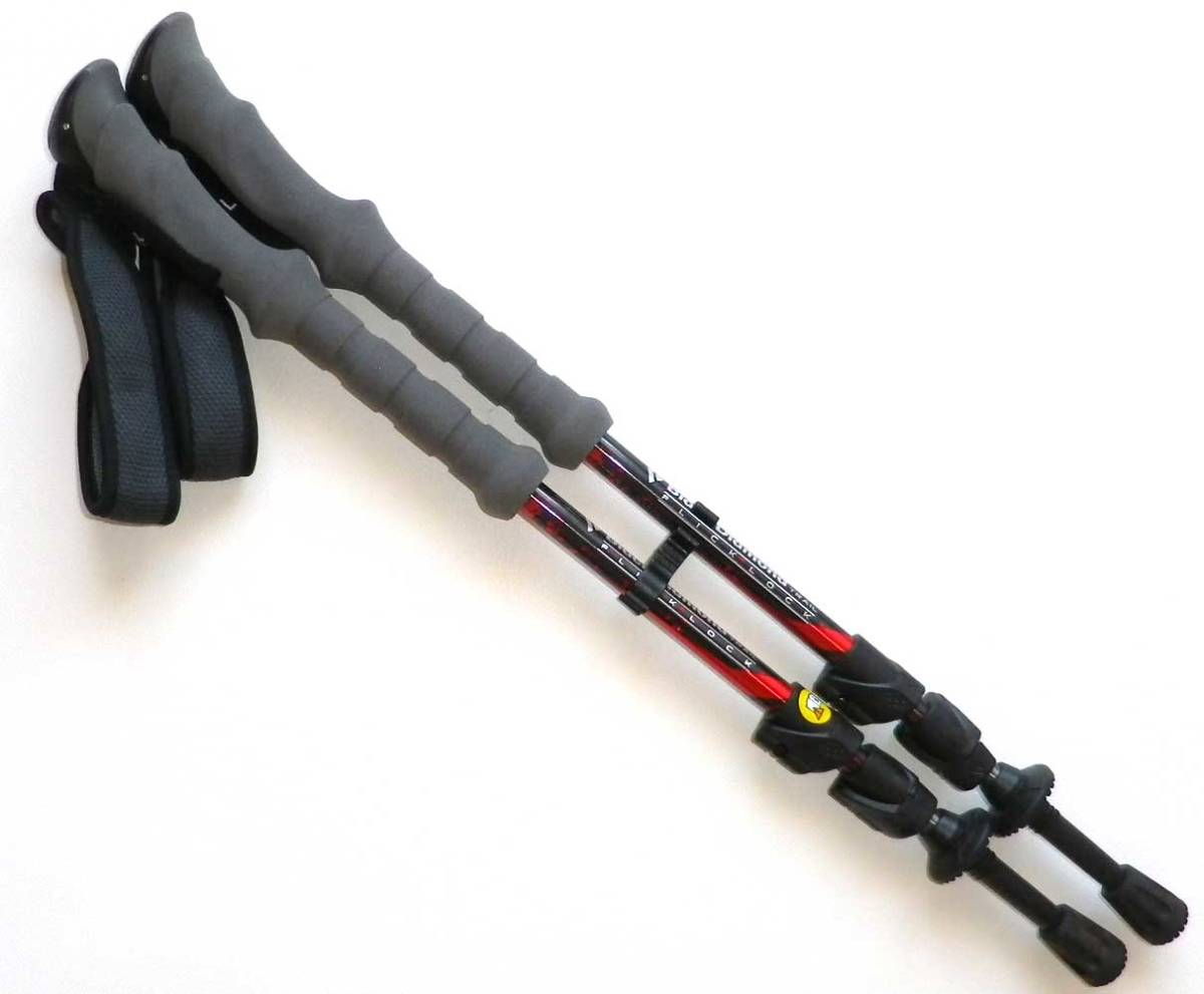 Black Diamond ブラックダイヤモンド TRAIL トレッキングポール FLICKLOCK(トレッキングステッキ)｜売買された ...