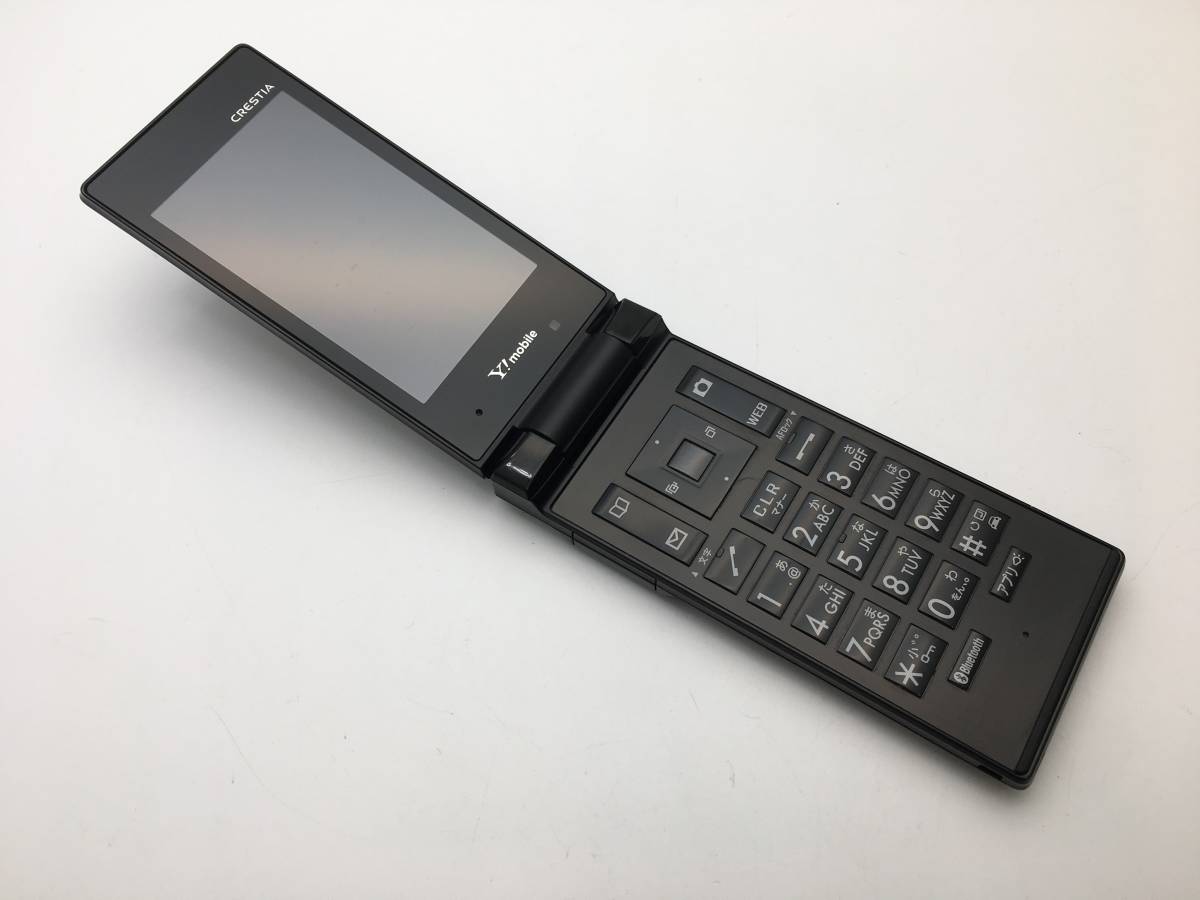 04 良品 auソフトバンク契約時の下取りに ワイモバイル Y mobile CRESTIA 402KC KYA2JA PHS ガラケー 送料185円(携帯電話)｜売買されたオークション情報 ...