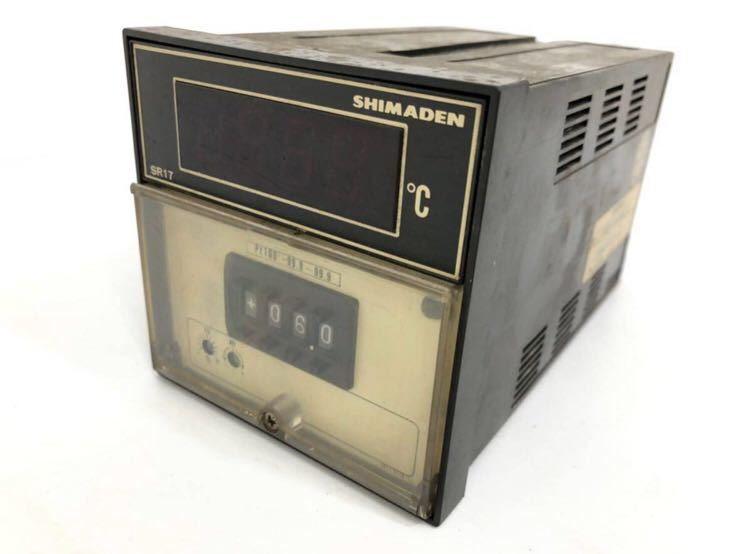 305な12 シマデン SHIMADEN 温度調節器 SR17 調節計 温度 調節 現状品(その他)｜売買されたオークション情報、yahooの ...