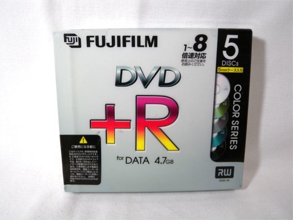 FUJIFILM DVD+R for DATA 4.7GB 5枚セット DD+R47DX5(DVD+RW)｜売買されたオークション情報 ...