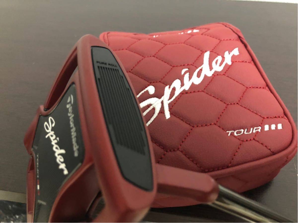 テーラーメイド Spider TOUR RED SMALL SLANT パター スパイダーレッドTaylormade 33インチ(テーラー ...