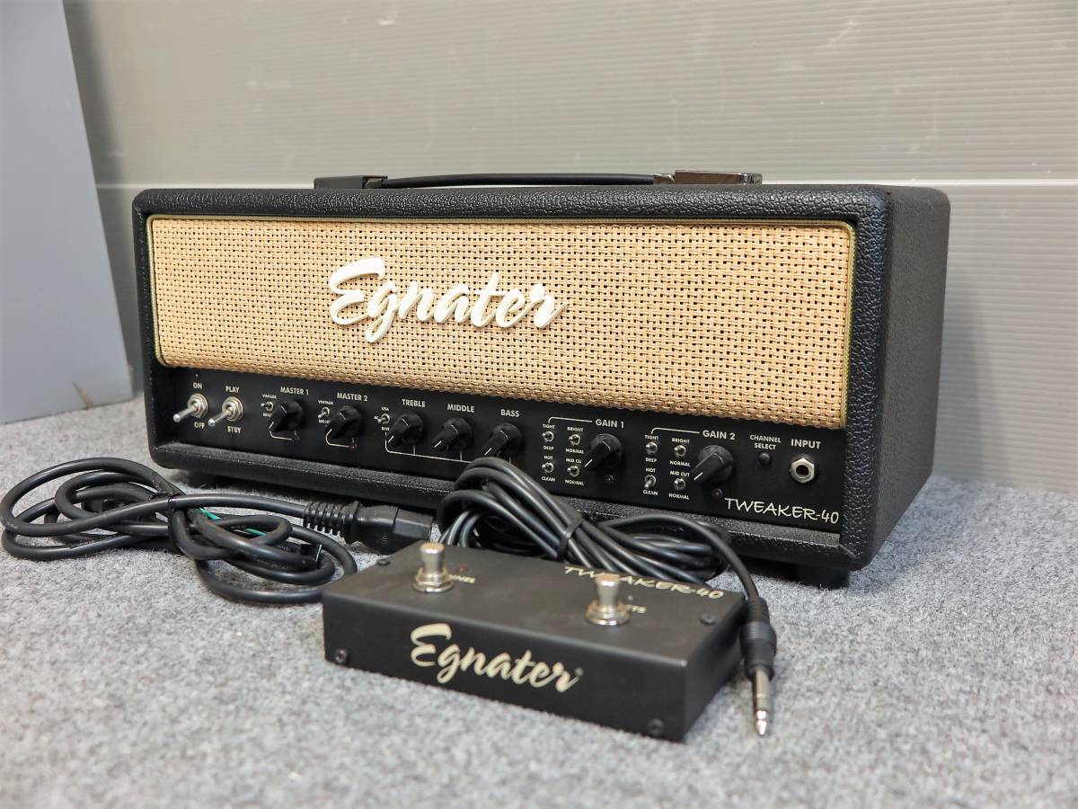ジャンク/レア イグネーターEgnater Tweaker 40 Head 40W 2ch オールチューブ ヘッドアンプ(ヘッド)｜売買された ...