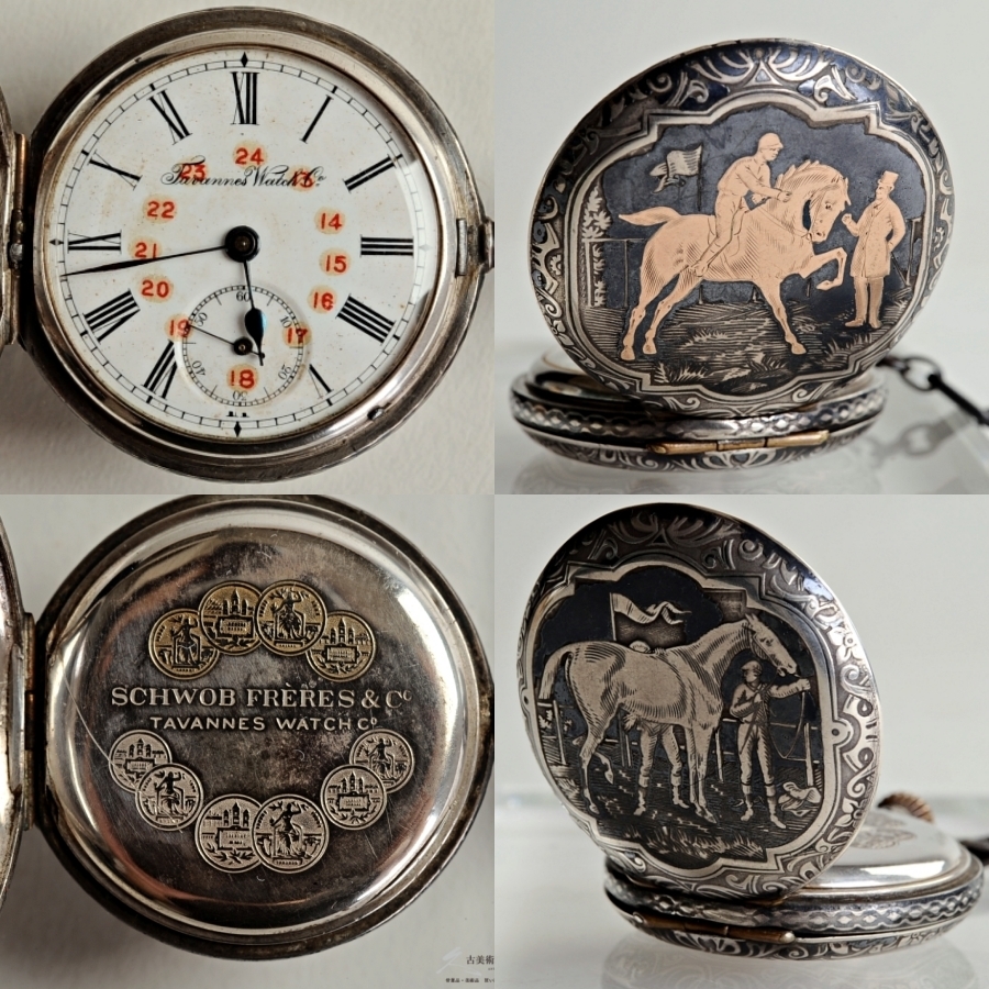懐中時計 SCHWOB FRERES&CO TAVANNES WATCH CO タバン スイス n(手巻き)｜売買されたオークション情報 ...