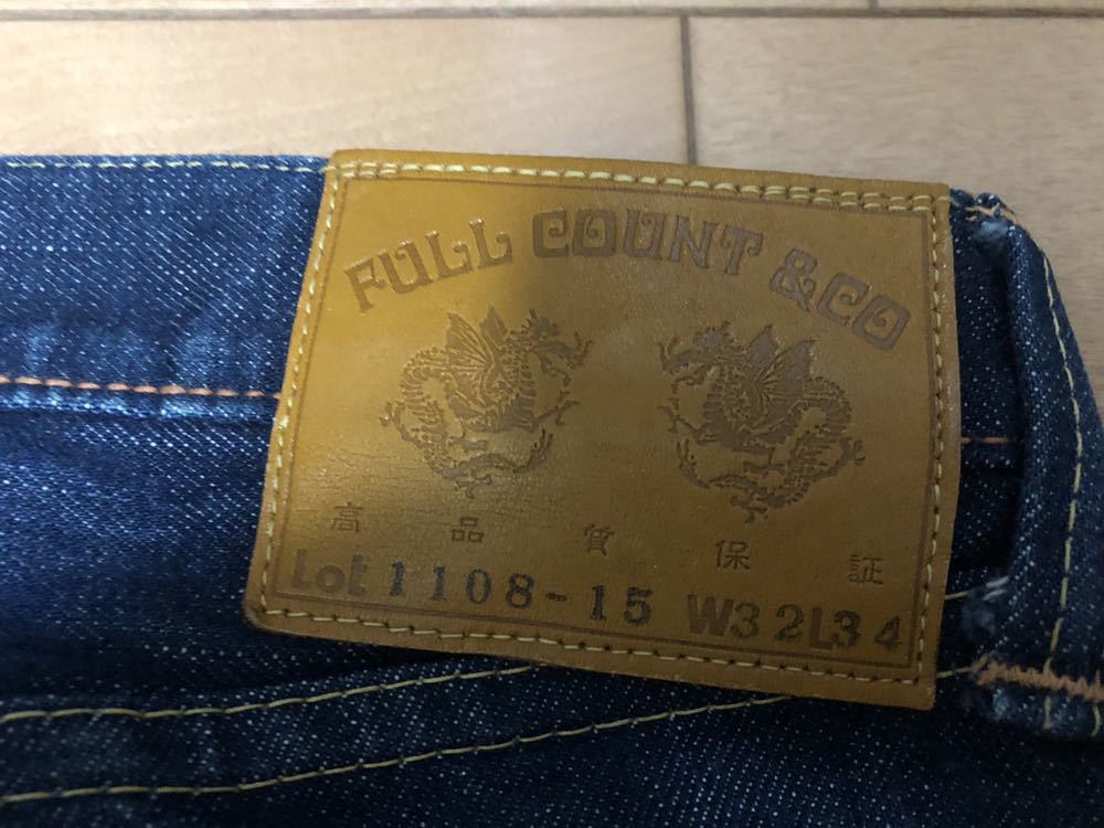 FULL COUNT 1108 15周年 W32 フルカウント(ジーンズ)｜売買されたオークション情報、yahooの商品情報をアーカイブ公開 - オークファン（aucfan.com）