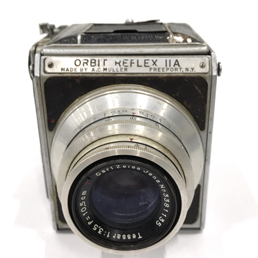 1円 ORBIT REFLEX ⅡA 中判カメラ ボディ Carl Zeiss Tessar 1:3.5 10.5cm レンズ(中判)｜売買さ ...