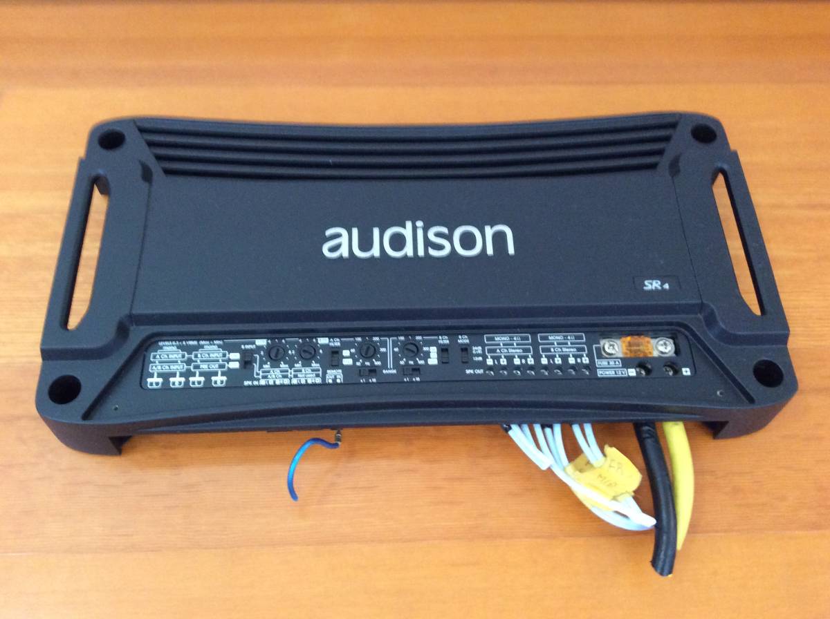 audison オーディソン SR4 定格出力65W×4ch パワーアンプ(アンプ)｜売買されたオークション情報、yahooの商品情報をアーカイブ公開 - オークファン（aucfan.com）