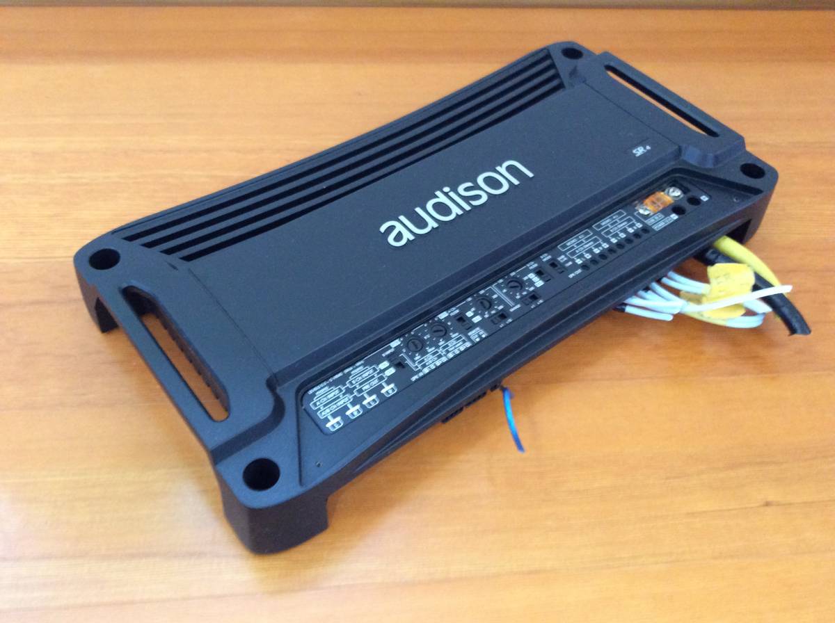 audison オーディソン SR4 定格出力65W×4ch パワーアンプ(アンプ)｜売買されたオークション情報、yahooの商品情報をアーカイブ公開 - オークファン（aucfan.com）