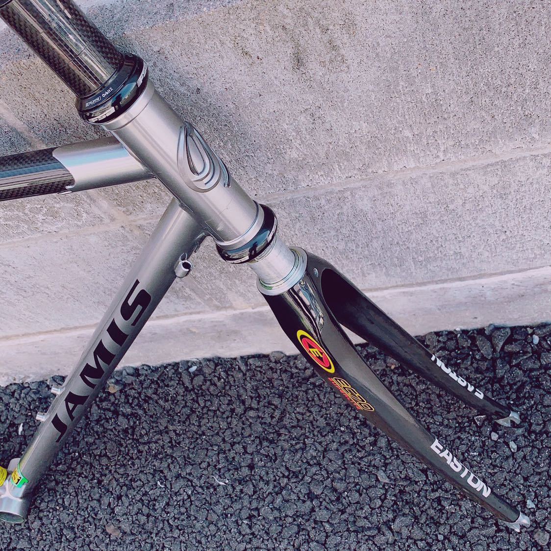 F TA1660 JAMIS ECLIPSE ジェイミス エクリプス カーボン クロモリ ハイブリッド ロードバイク MTB フレーム 自転車パーツ 展示品(ロードバイク)｜売買された ...