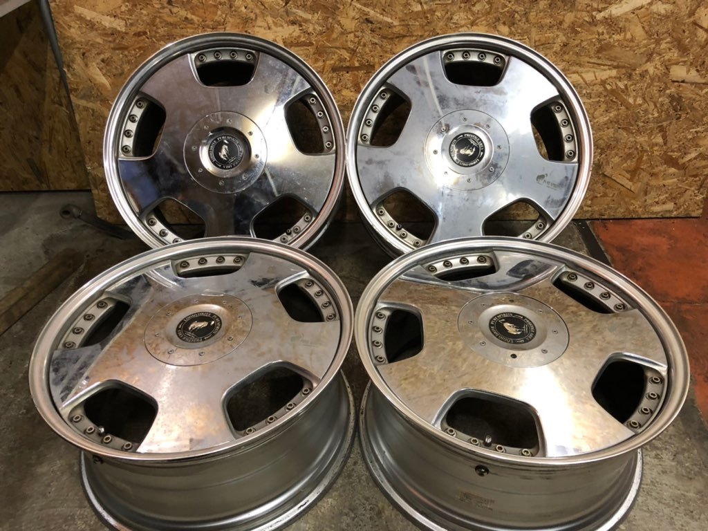 SUPER STAR LODIO DRIVE 社外ホイール 20インチ 4本 9.5J5H150PCD+51 ランクル シグナス等 VHL18 ...