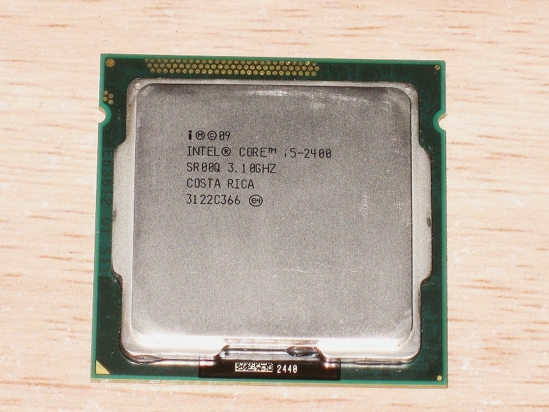 Core i5 2400 /3.1GHz/TB：3.4GHz/LGA1155/32nm/4コア/4スレッド/TDP95W/COSTA RICA ...