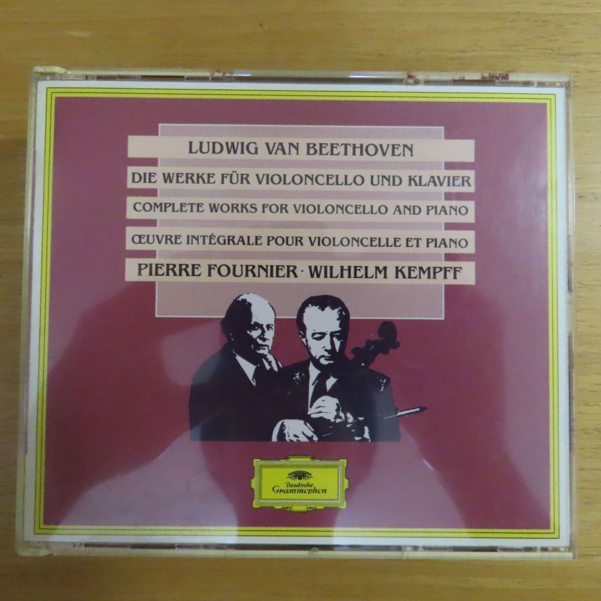 028942329720; CD FOURNIER KEMPFF / BEETHOVEN:DIE WERKE FUR VIOLONCELLO ...