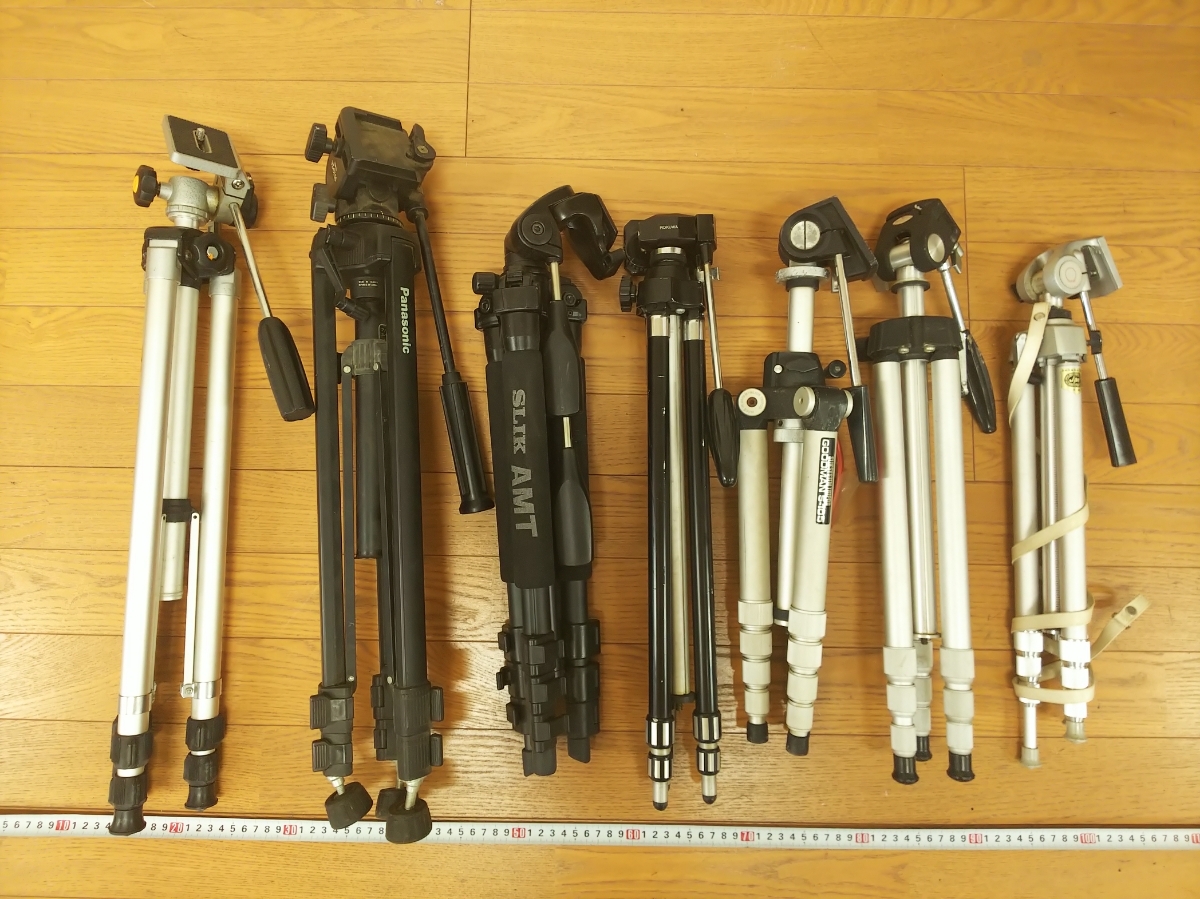 213 三脚 SILK PRO 340DX S-105 Panasonic VZ-CT55 CHERRY 3S-G ROKUWA TAIGYO ...