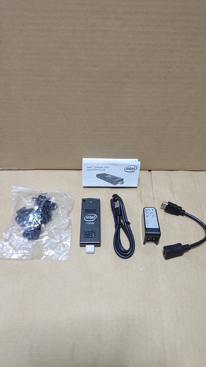 Intel Compute Stick STCK1A32WFC スティック型パソコン Windows8.1Bing ...