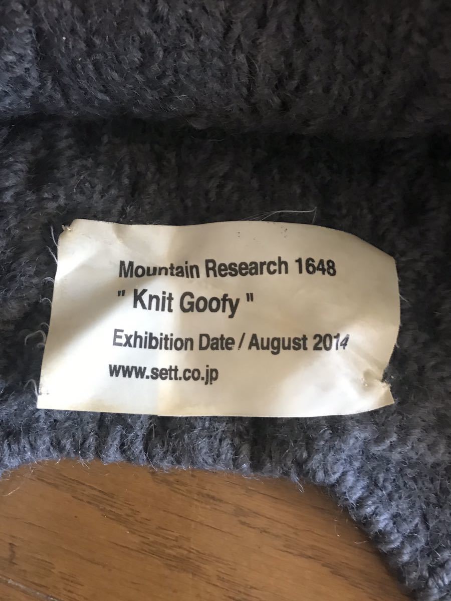 MOUNTAIN RESEARCH Knit Goofy ニットキャップ ビーニー(その他)｜売買されたオークション情報、yahooの商品情報をアーカイブ公開 - オークファン（aucfan.com）