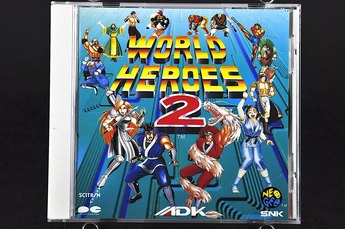 ステッカー付き CD SNK ADK ワールドヒーローズ2 WORLD HEROES 2 ゲーム音楽 ストII(ゲーム一般)｜売買された ...