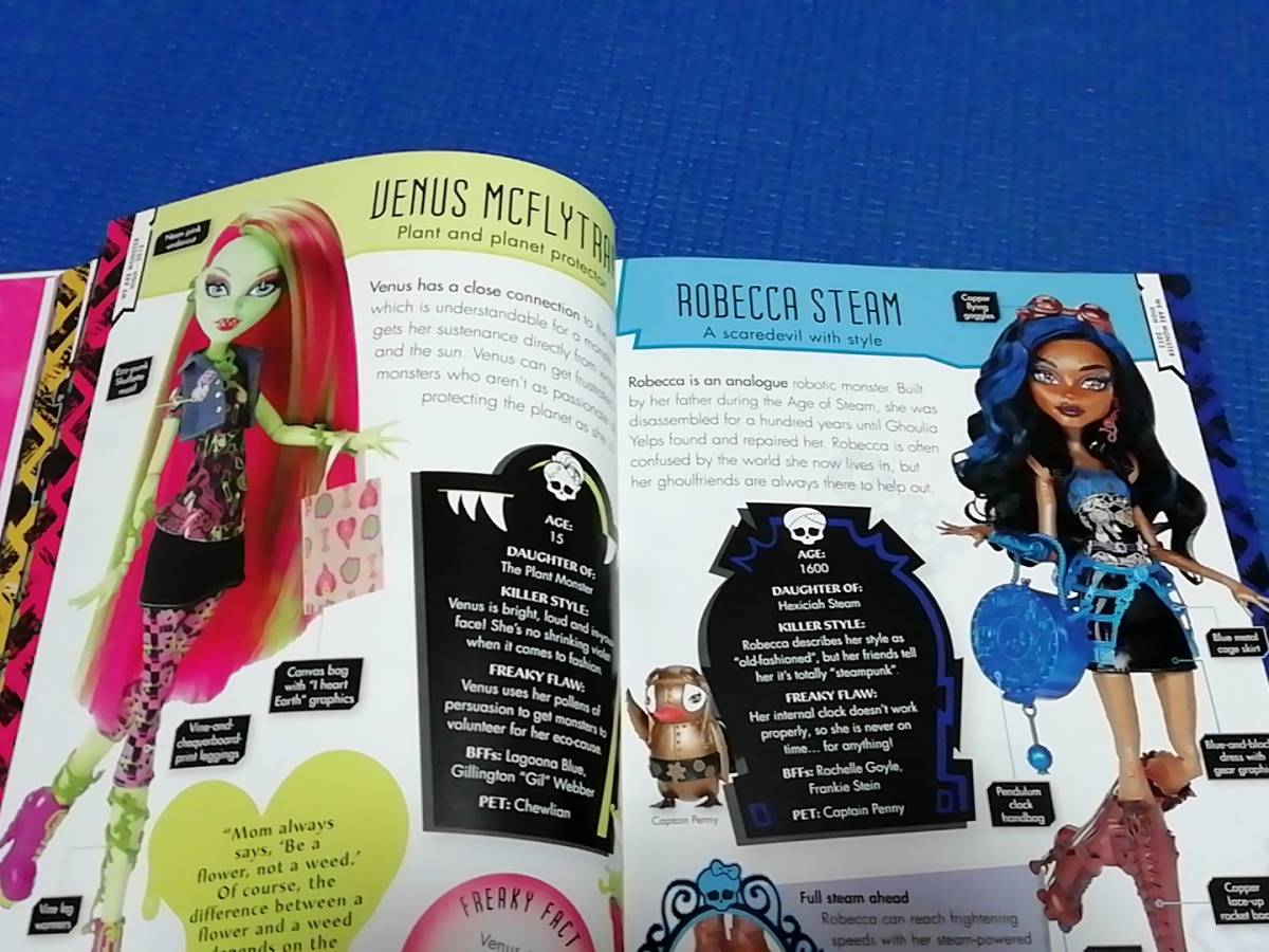 洋書 Monster High Character Encyclopedia Eric Hardie モンスターハイ キャラクター ...