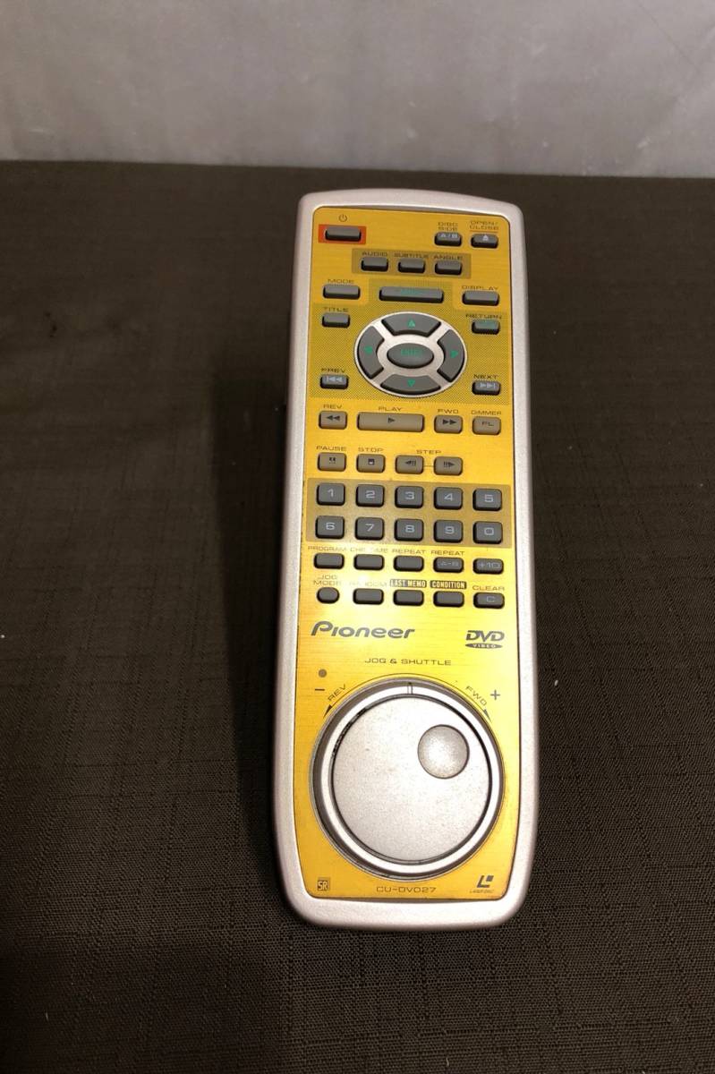 パイオニア DVL-919 DVL-H9 DVD/LD 用 リモコン CU-DV027 10－2(その他)｜売買されたオークション情報 ...