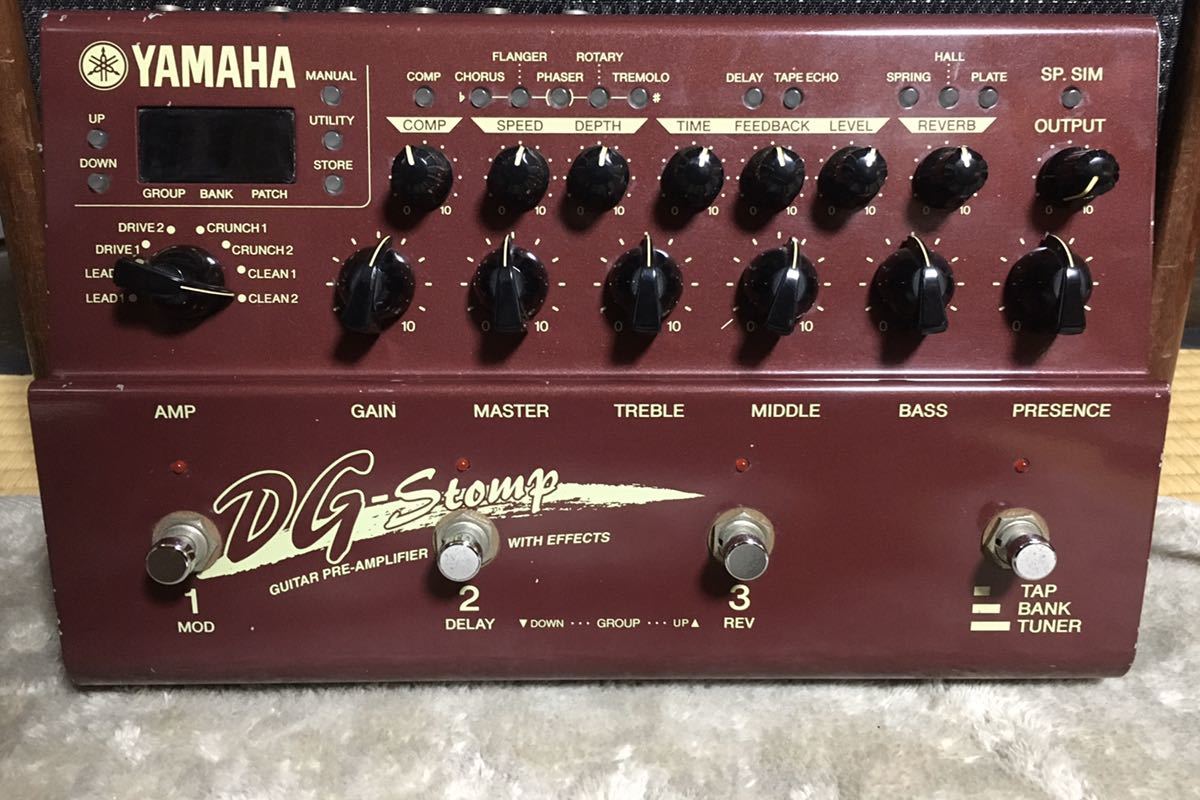 YAMAHA DG-Stomp ヤマハ マルチエフェクター(マルチエフェクター)｜売買されたオークション情報、yahooの商品情報をアーカイブ ...