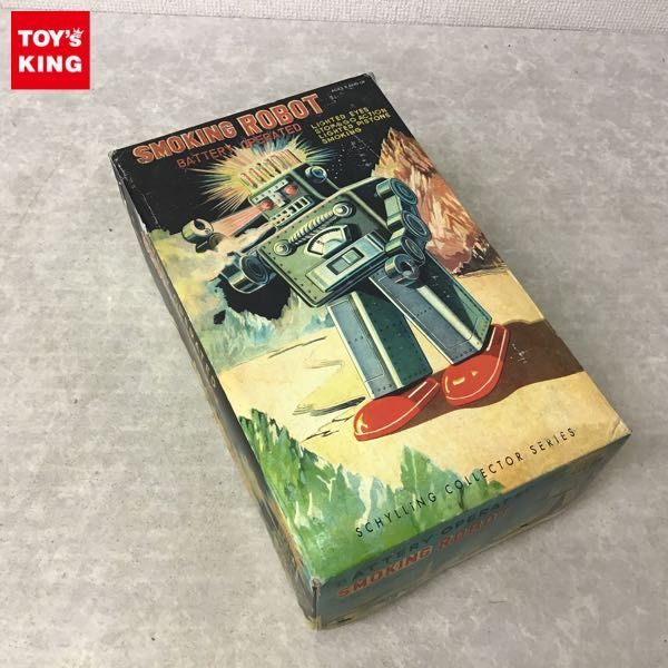 1円 Schyling SMOKING ROBOT BATTERY OPERATED / ブリキ(その他)｜売買されたオークション情報 ...