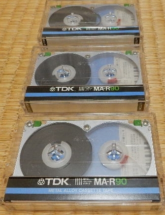 メタル カセットテープ TDK MA-R90 x3本セット 現状渡し(カセットテープ)｜売買されたオークション情報、yahooの商品情報を ...