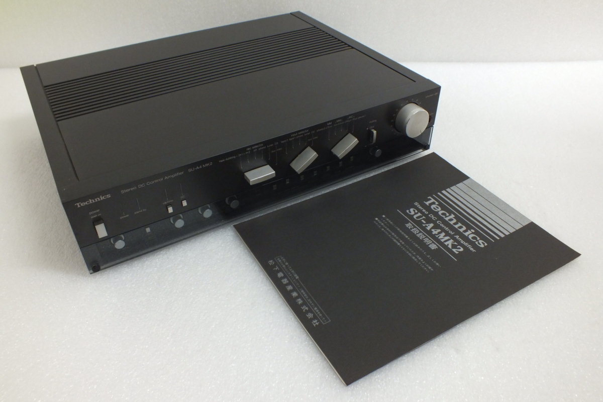Technics テクニクス SU-A4 MK2 プリアンプ ステレオDCコントロールアンプ オーディオ 音出し確認済み 111H8415(テクニクス)｜売買されたオークション情報、yahoo ...