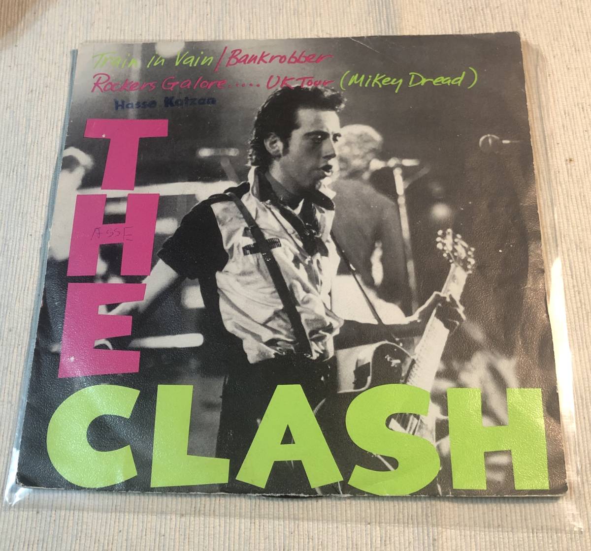 祝 LONDON CALLING40周年 The Clash - Train In Vain / Bankrobber 7インチ Mikey ...