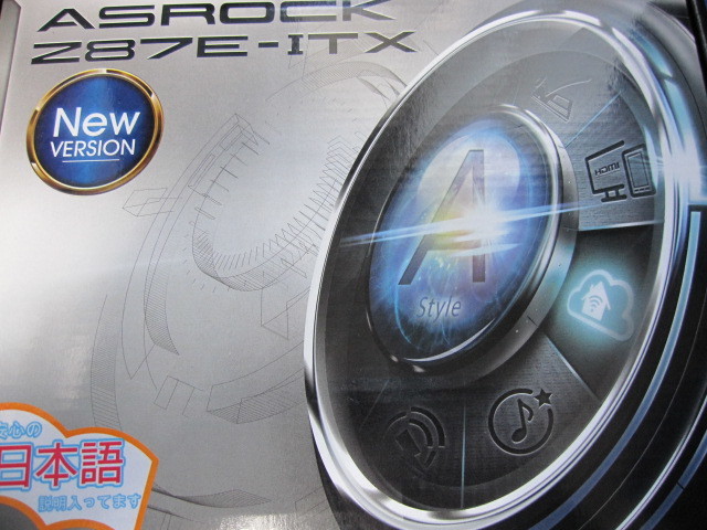 ASRock Z87E-ITX Z87 LGA1150 DDR3 SATA6Gb/s USB3.1 Mini-ITX(PC/AT互換機)｜売買 ...