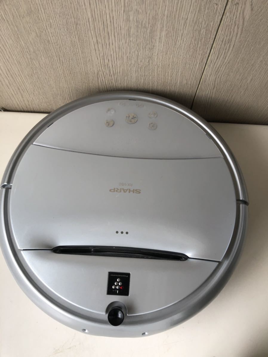 SHARP COCOROBO ココロボ ロボット掃除機 RX-V80 本体のみ(ロボットタイプ)｜売買されたオークション情報、yahooの商品情報をアーカイブ公開 - オークファン ...