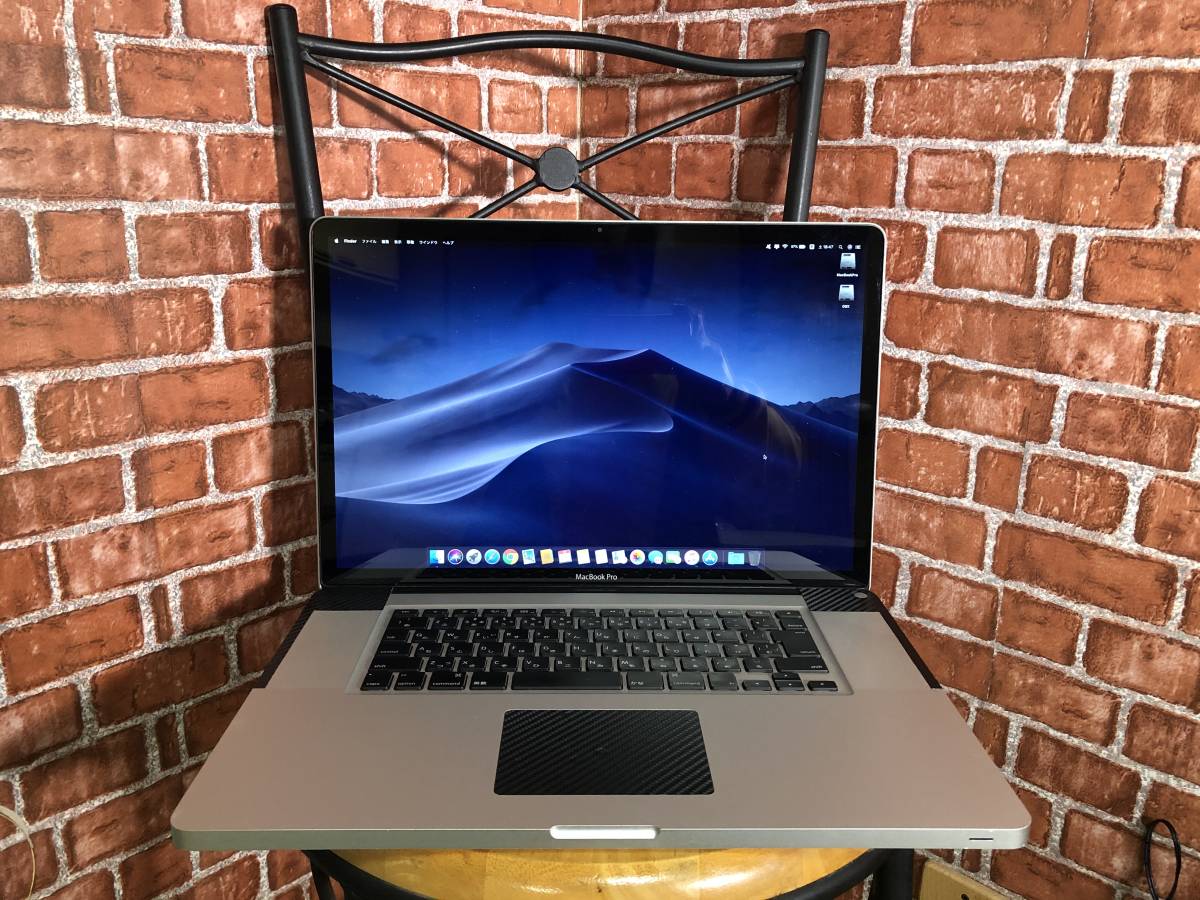 17inch MacBookPro A1297 Corei7 2.20GHz 3.30GHz / 8GB / SSD+HDD 付属品あり ...