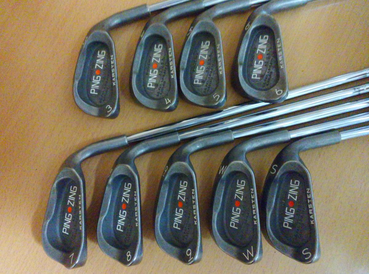PING ZING ジング ステンレス 3 S 9本セット JZ オレンジ(ピン)｜売買されたオークション情報、yahooの商品情報をアーカイブ公開 - オークファン（aucfan.com）