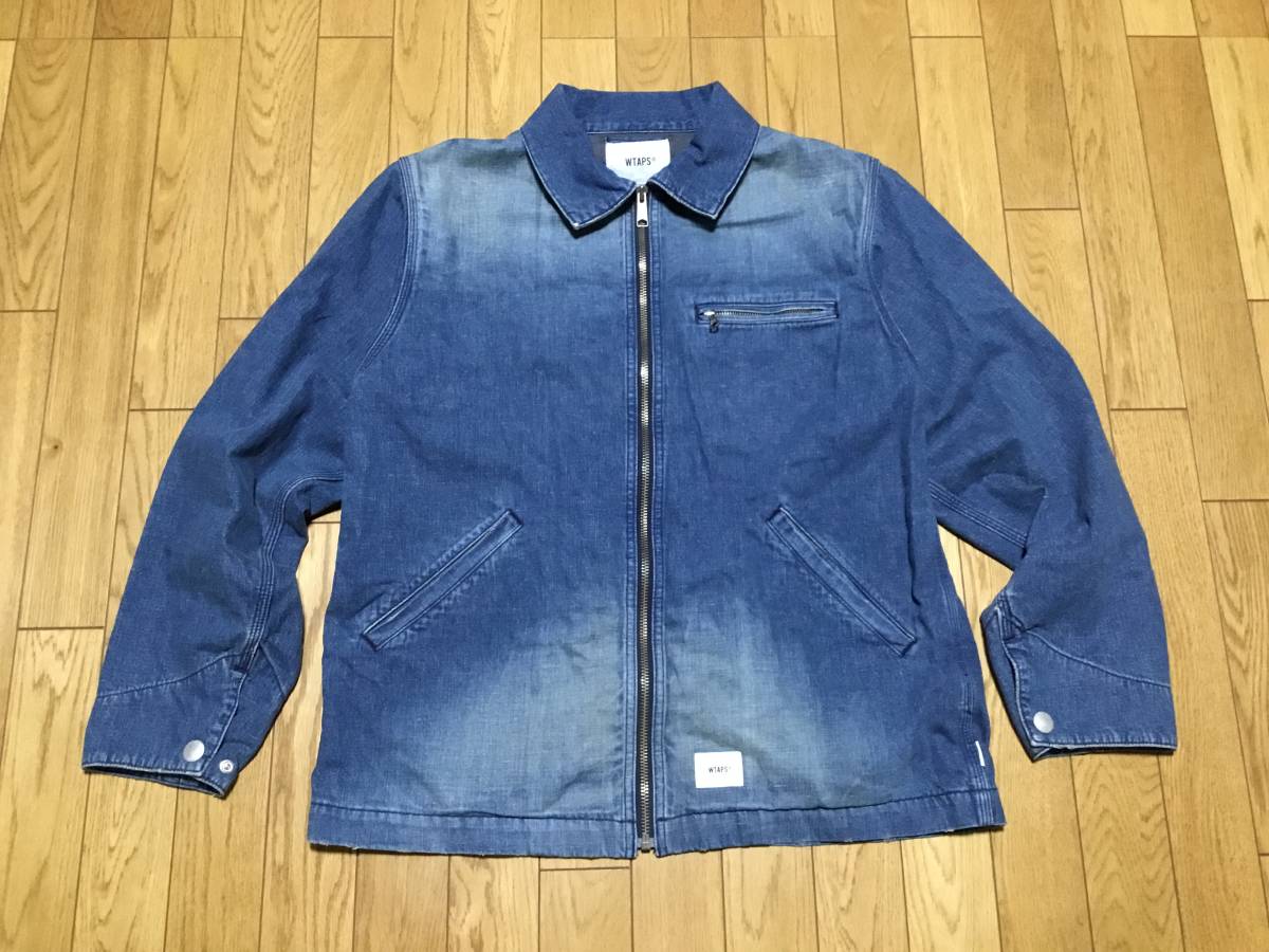 WTAPS 2019SS ACE DENIM JACKET サイズ M デニムジャケット MA JUNGLE BUDS ダブルタップス ...