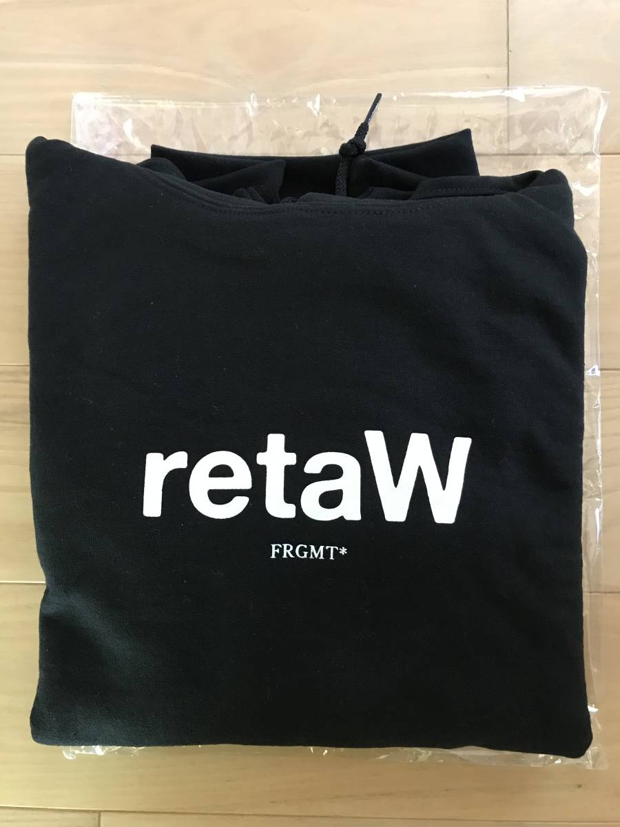 retaw fragment hoodie 黒 M 藤原ヒロシ(ジャケット、上着)｜売買されたオークション情報、yahooの商品情報を ...